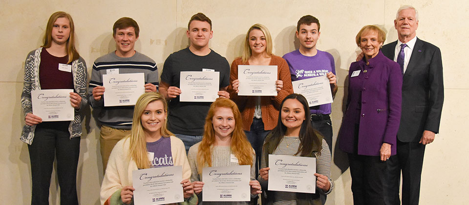Students receive scholarships at K-State event in Abilene | K-State ...
