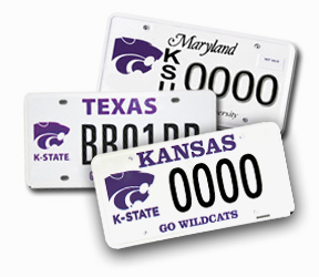 K-State License Plates | K-State Alumni Association